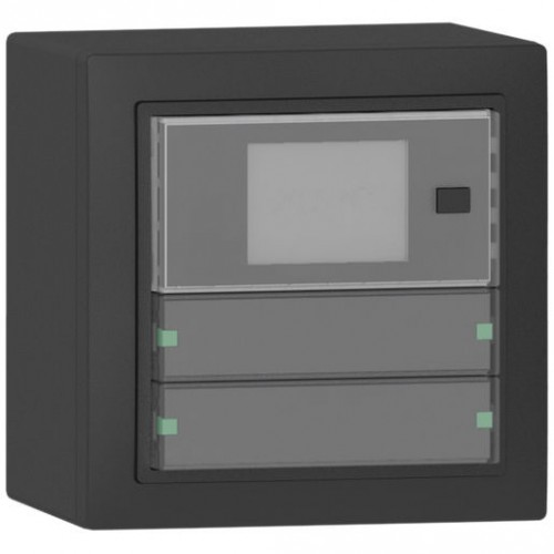 AP-Raumtemperaturregler ABB SIDUS KNX RTR 2/4, anthrazit